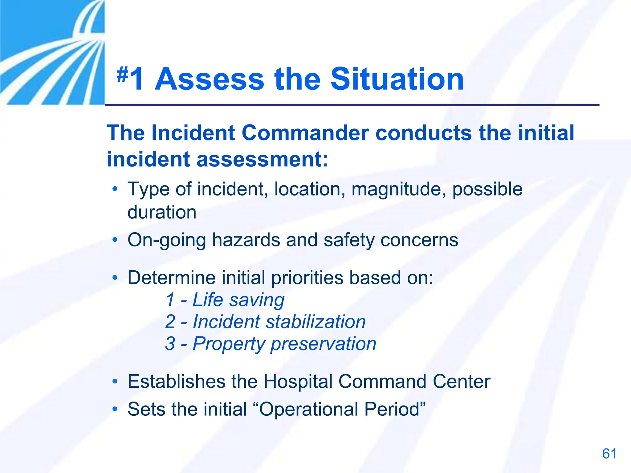 hospital incident command system JKH2.ppt