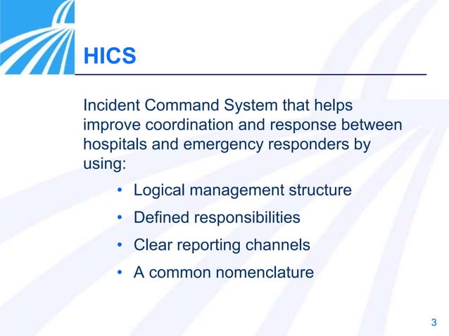 hospital incident command system JKH2.ppt