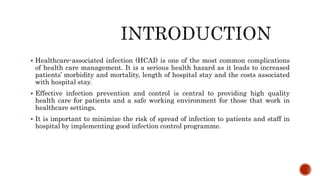 Hospital infection control committee | PPTX