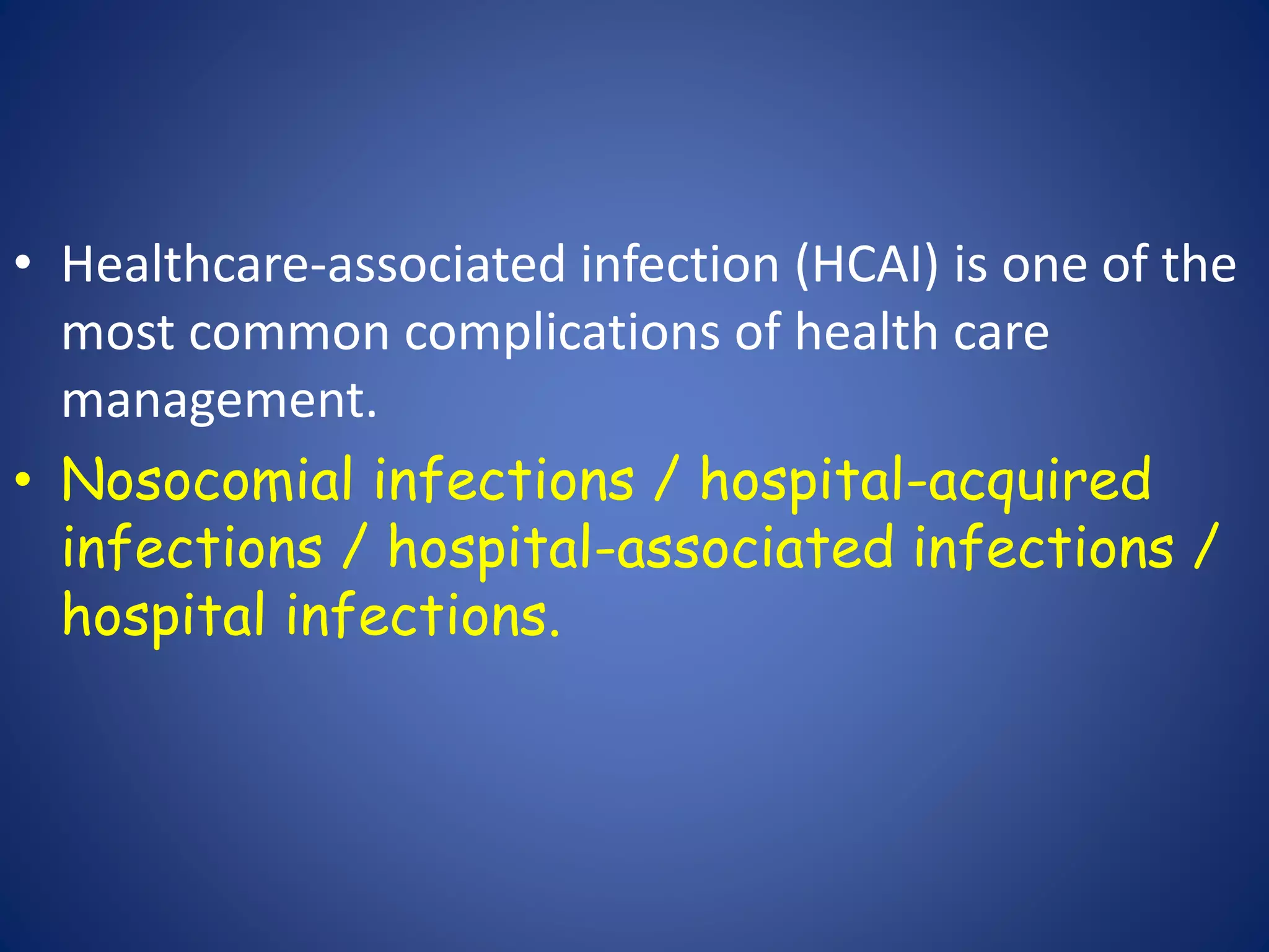 Hospital infection control guidelines | PPTX