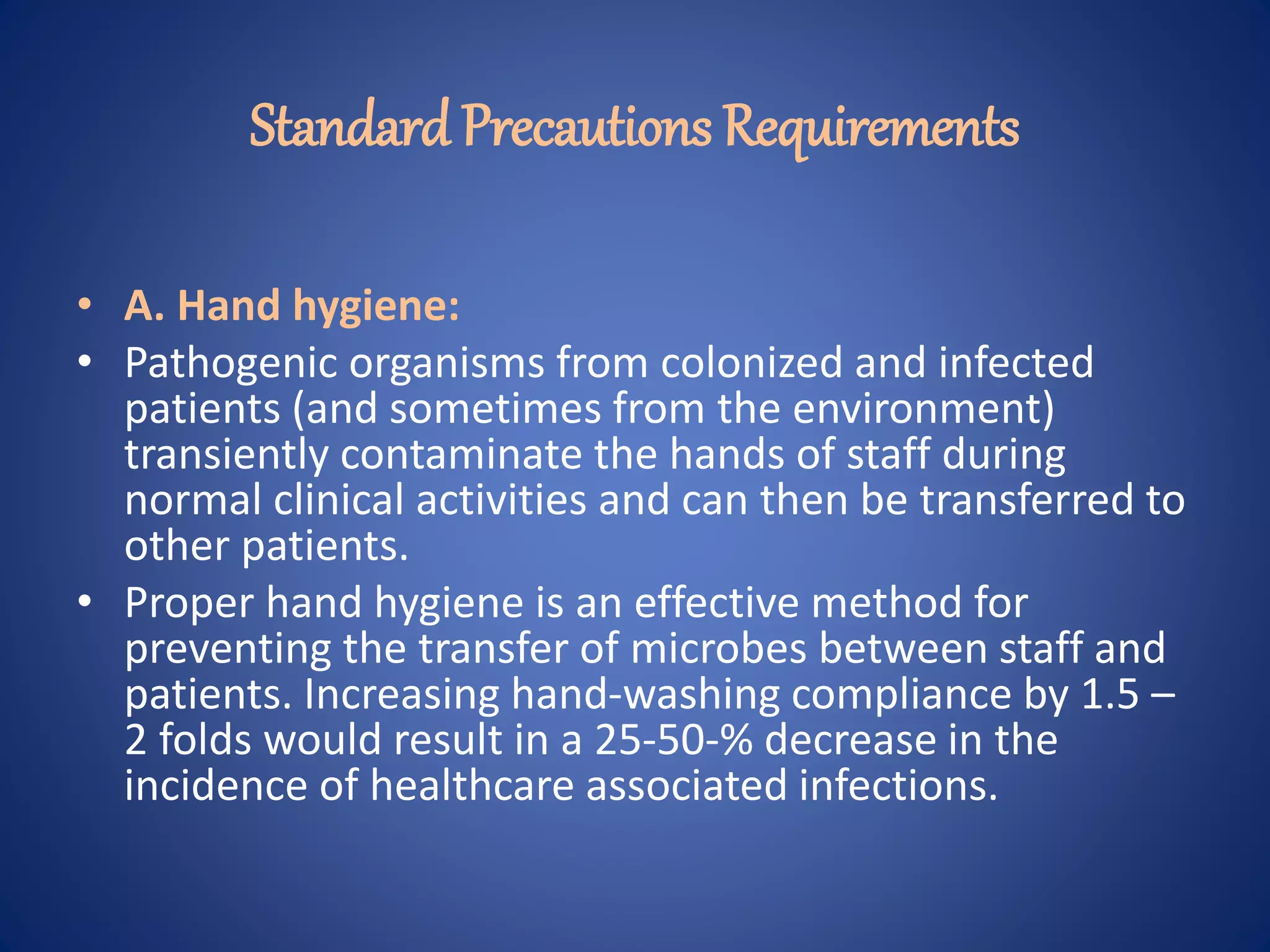 Hospital infection control guidelines | PPTX