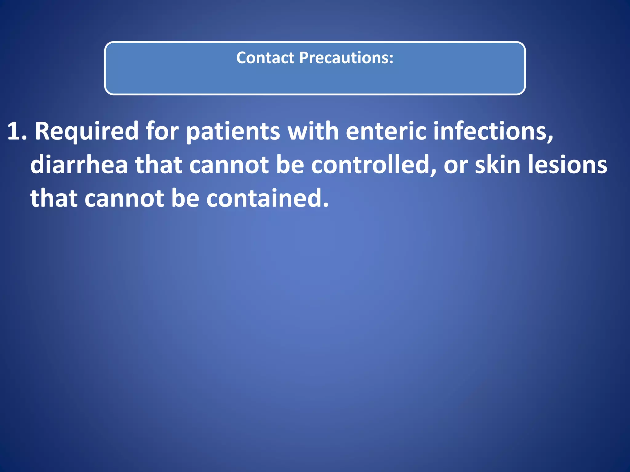 Hospital infection control guidelines | PPTX