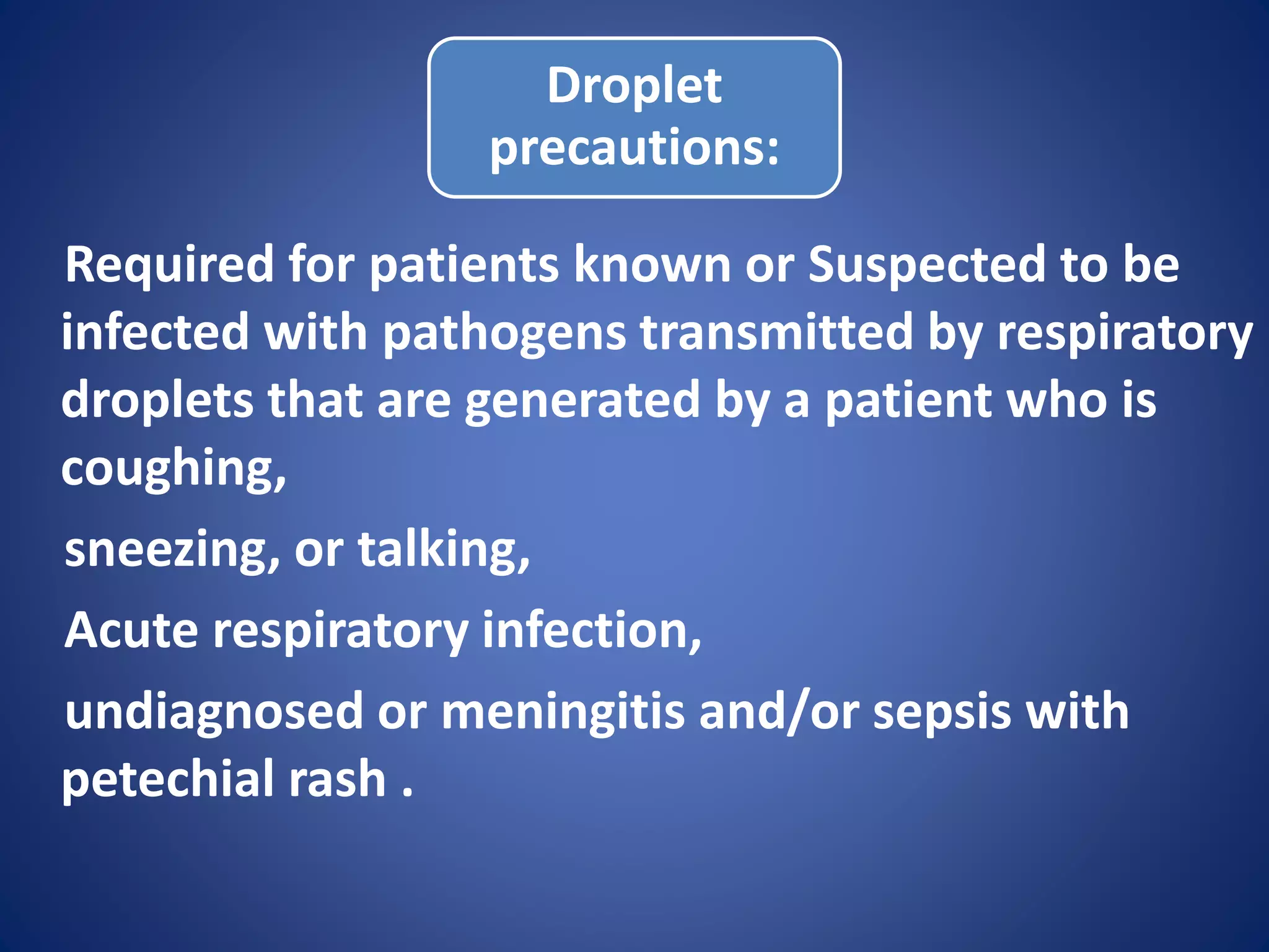Hospital infection control guidelines | PPTX