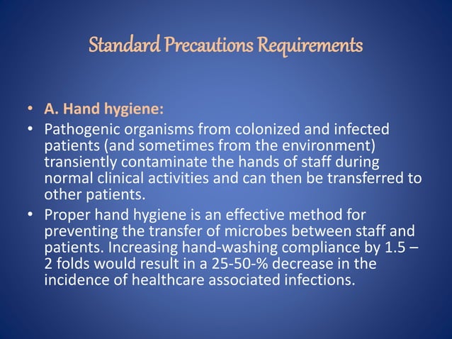 Hospital infection control guidelines | PPTX