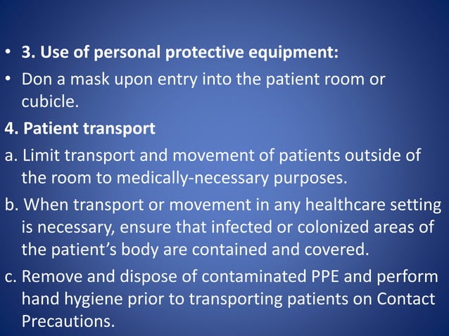 Hospital infection control guidelines | PPTX