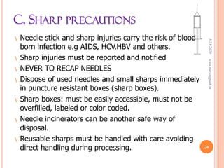 Hospital Infection Control Programme | PDF