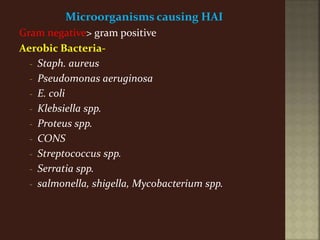 Hospital infections | PPTX