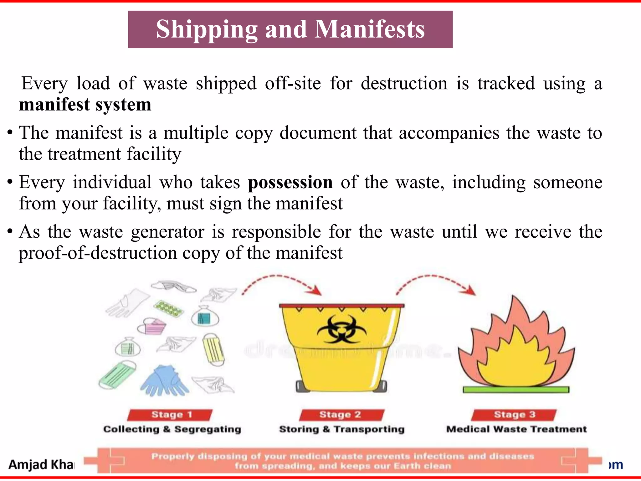 Introduction to Hospital Infectious Materials Waste Management | PPTX