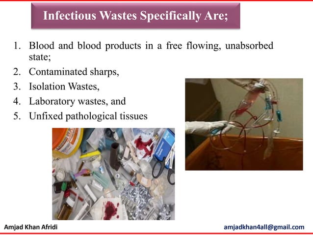 Introduction to Hospital Infectious Materials Waste Management | PPTX ...