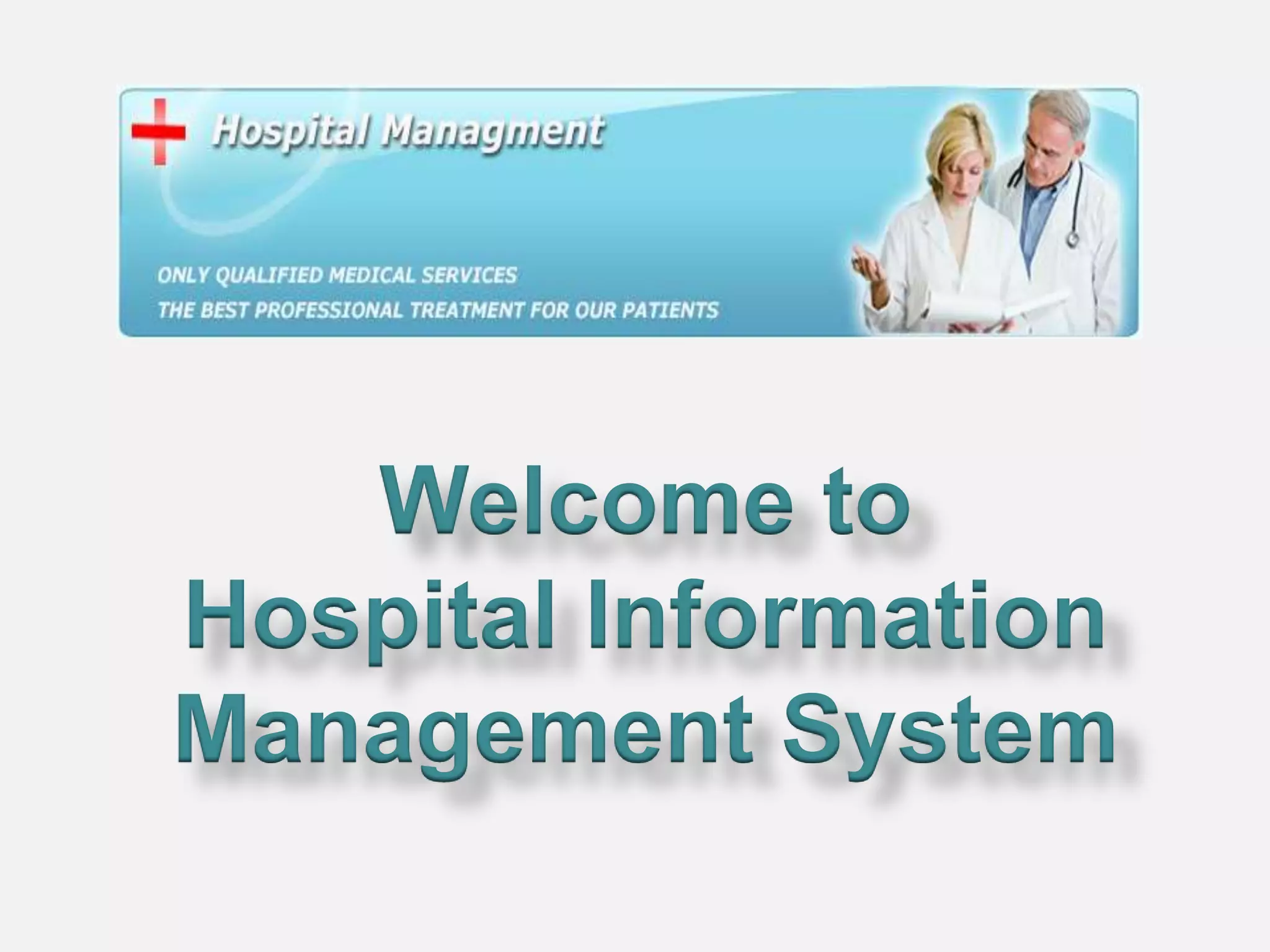 Hospital Information Management | PPT