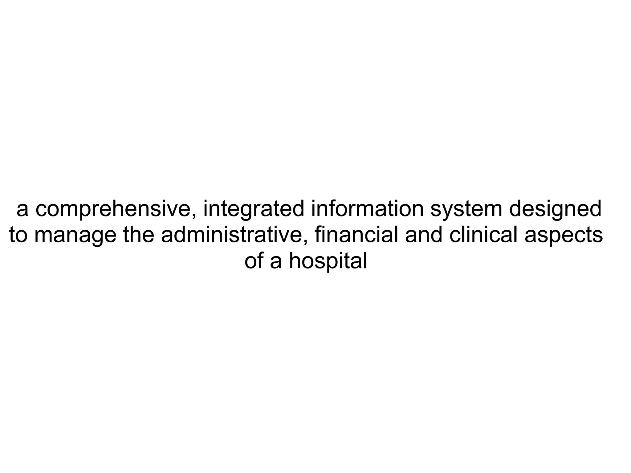 Hospital information system | PPT