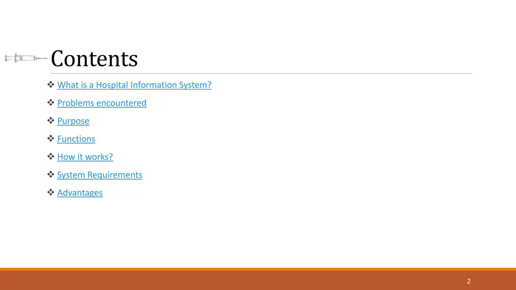 Hospital Information System | PPTX
