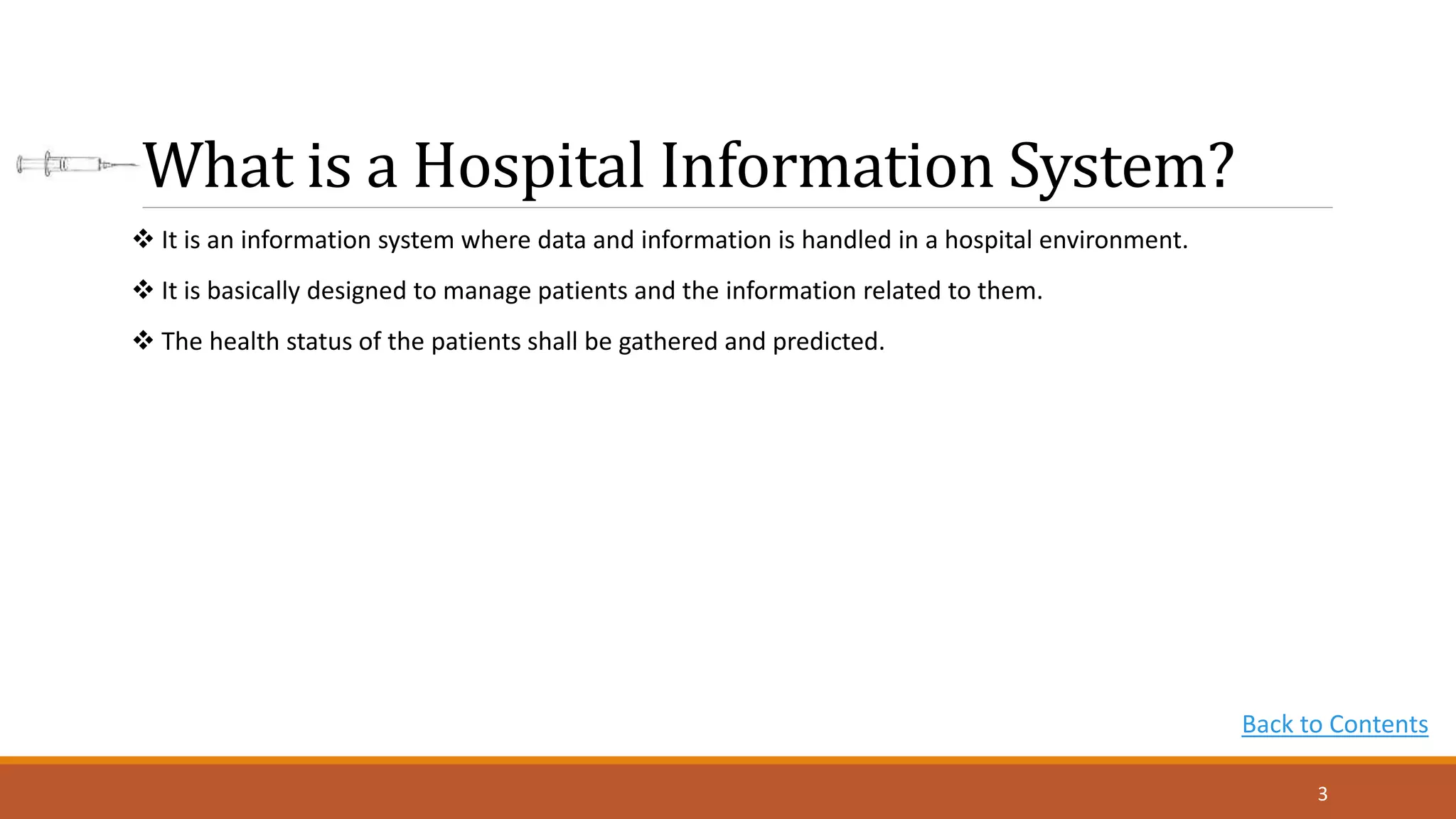 Hospital Information System | PPTX