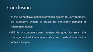 Hospital information system | PPT