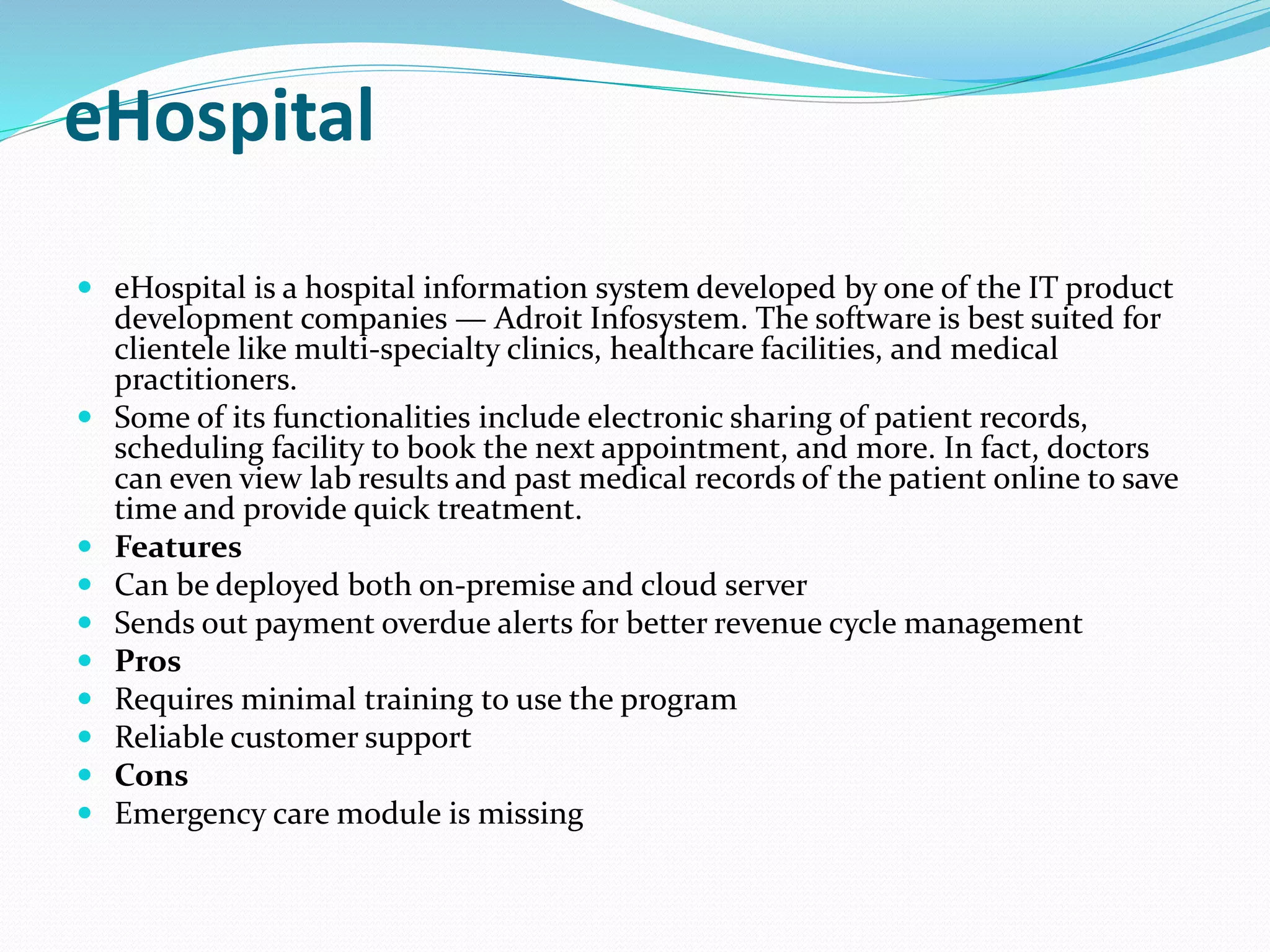 Hospital information system | PDF
