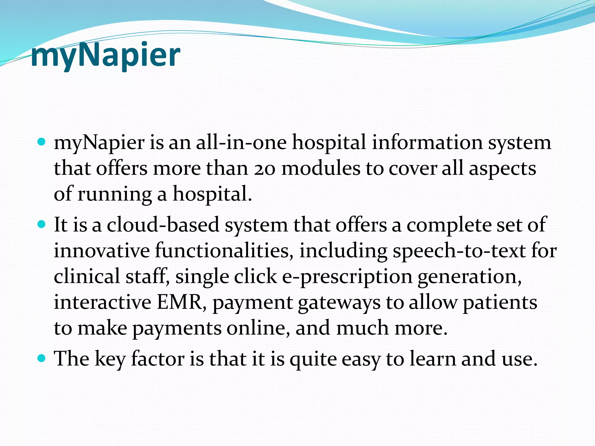 Hospital information system | PDF