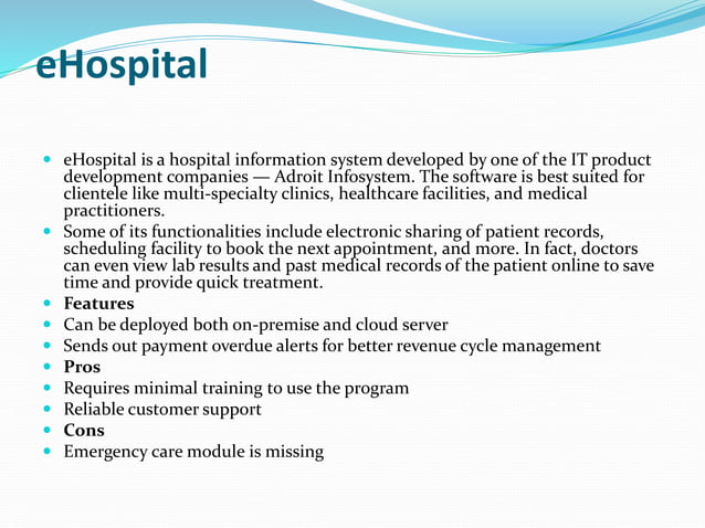 Hospital information system | PDF | Operating Systems | Computer ...