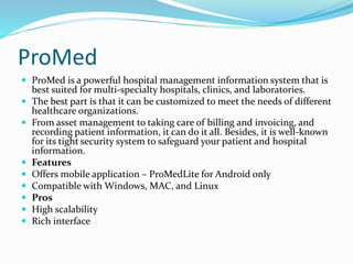 Hospital information system | PDF