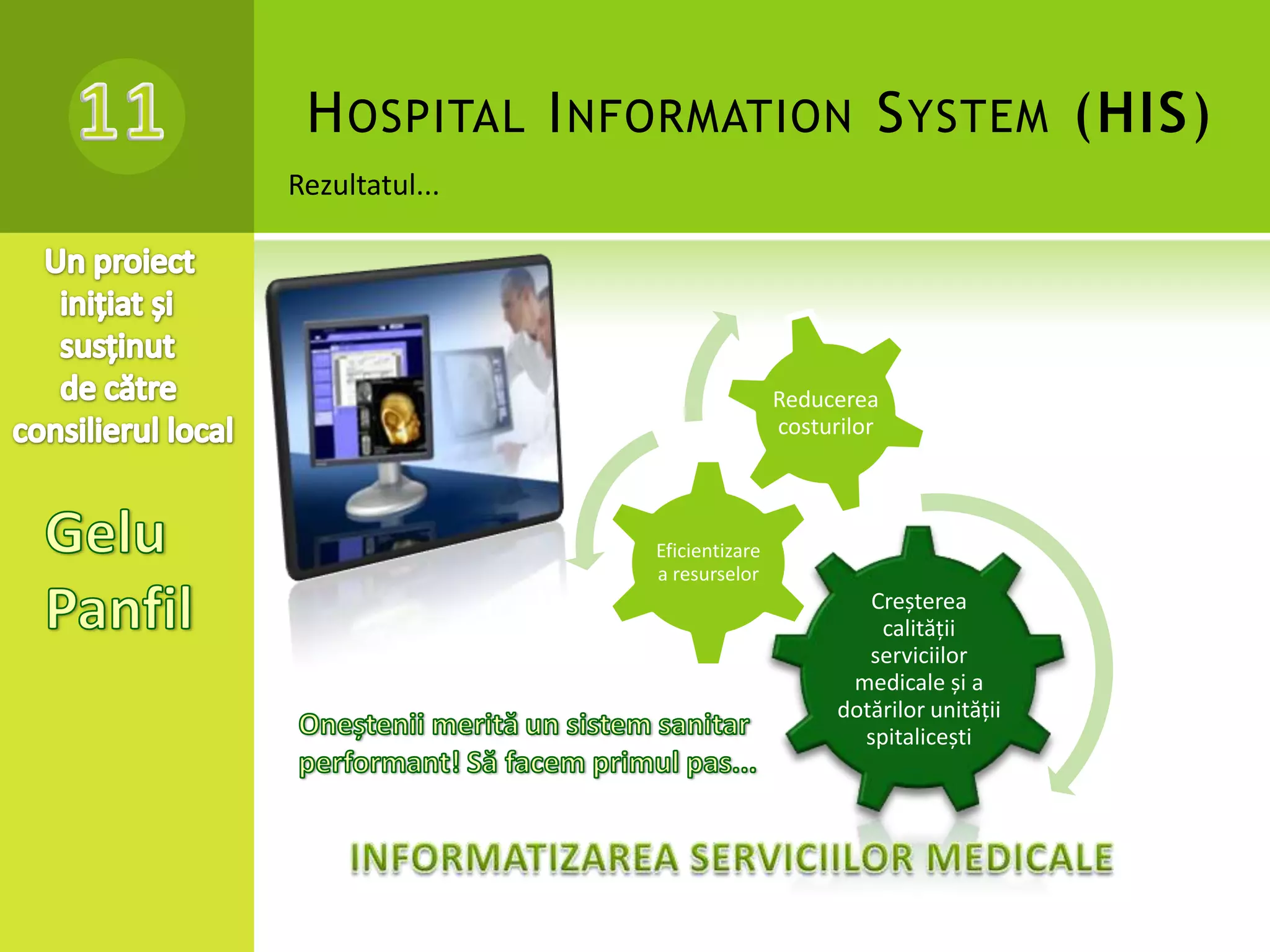 Hospital information system (prezentare) | PPTX
