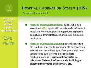 Hospital information system (prezentare) | PPTX