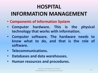 Hospital Information System | PPTX