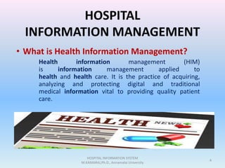 Hospital Information System | PPTX