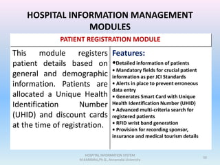 Hospital Information System | PPTX