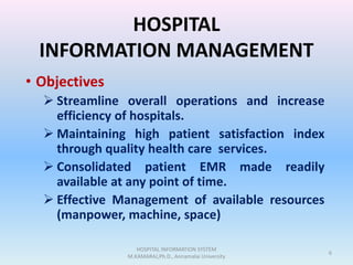 Hospital Information System | PPTX