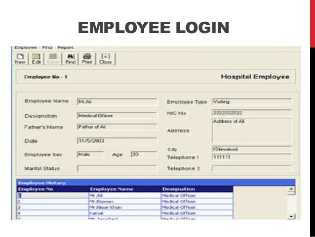 Hospital management systems