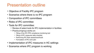 Hospital IPC commitee ppt.pp tx | PPTX