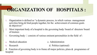 hospital its functions types and organization.pptx