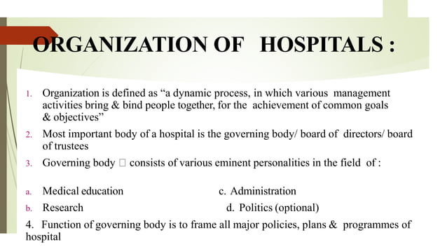 hospital its functions types and organization.pptx