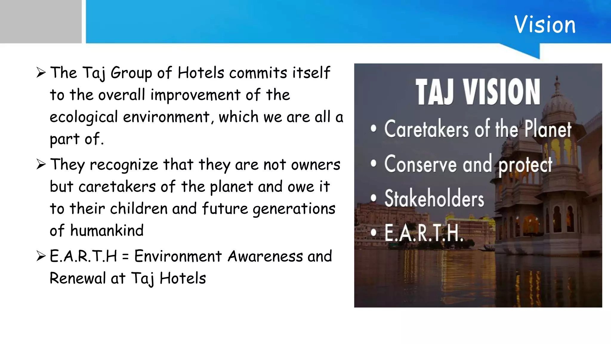 Hospitality of taj group | PPTX