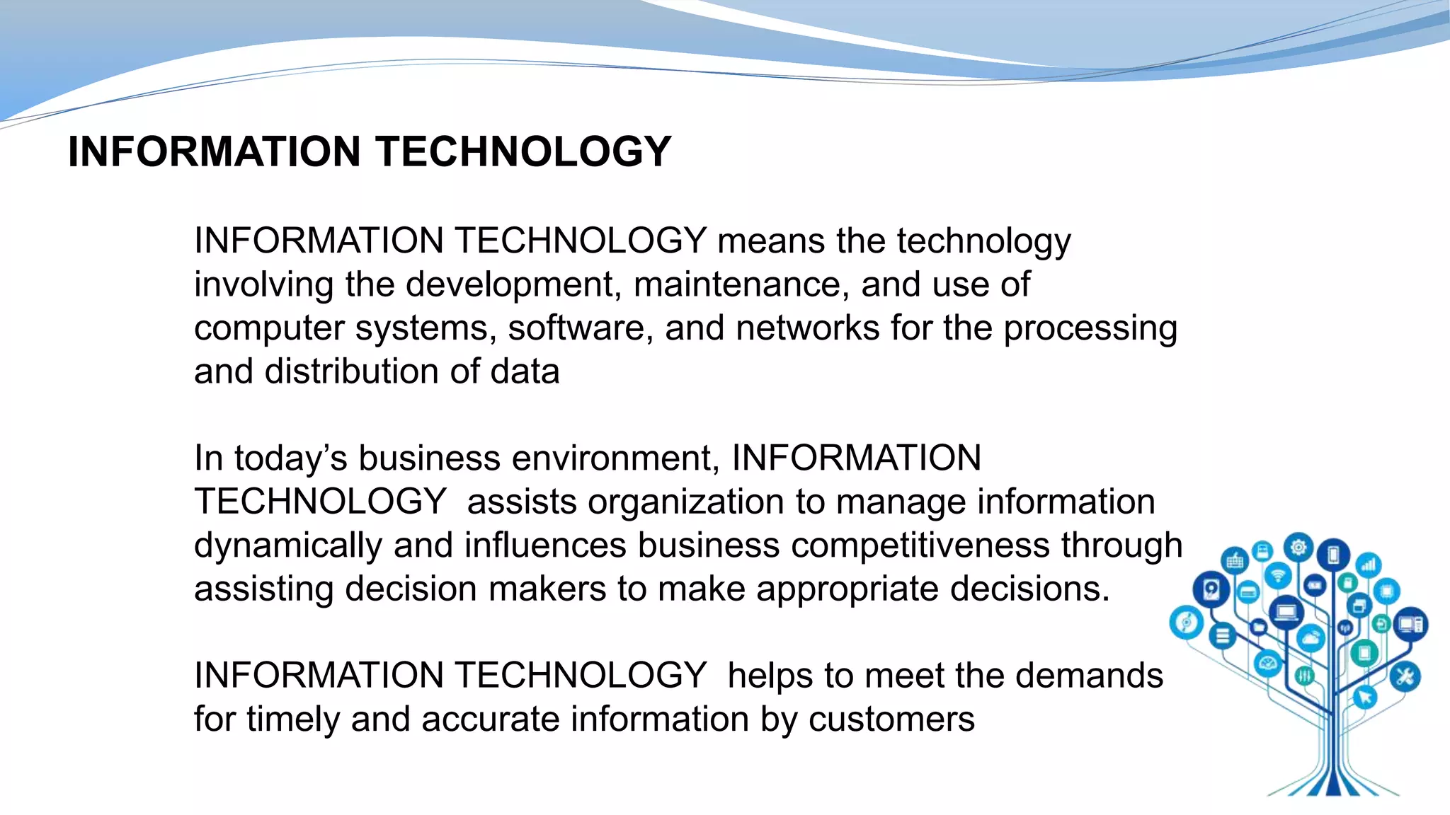 Information technology in Hospitality Industry | PPTX
