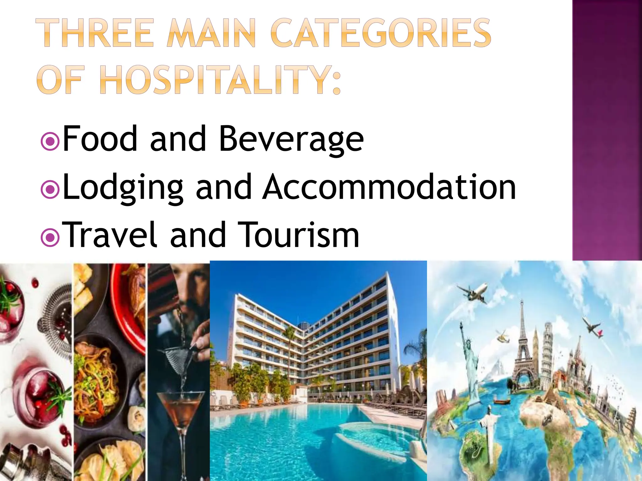 HOSPITALITY AND TOURISM FUNDAMENTALS . pptx | PPTX