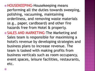 HOSPITALITY AND TOURISM FUNDAMENTALS . pptx | PPTX