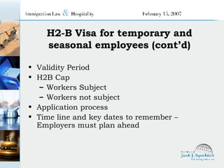 Hospitality and Immigration | PPT