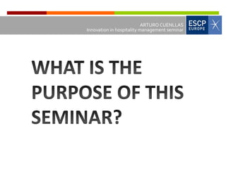 Hotel Management Innovation | PPTX