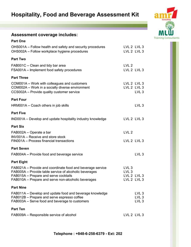 Staff Assessment Kit | DOCX
