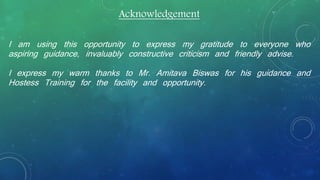 flight catering-hospitality | PPTX