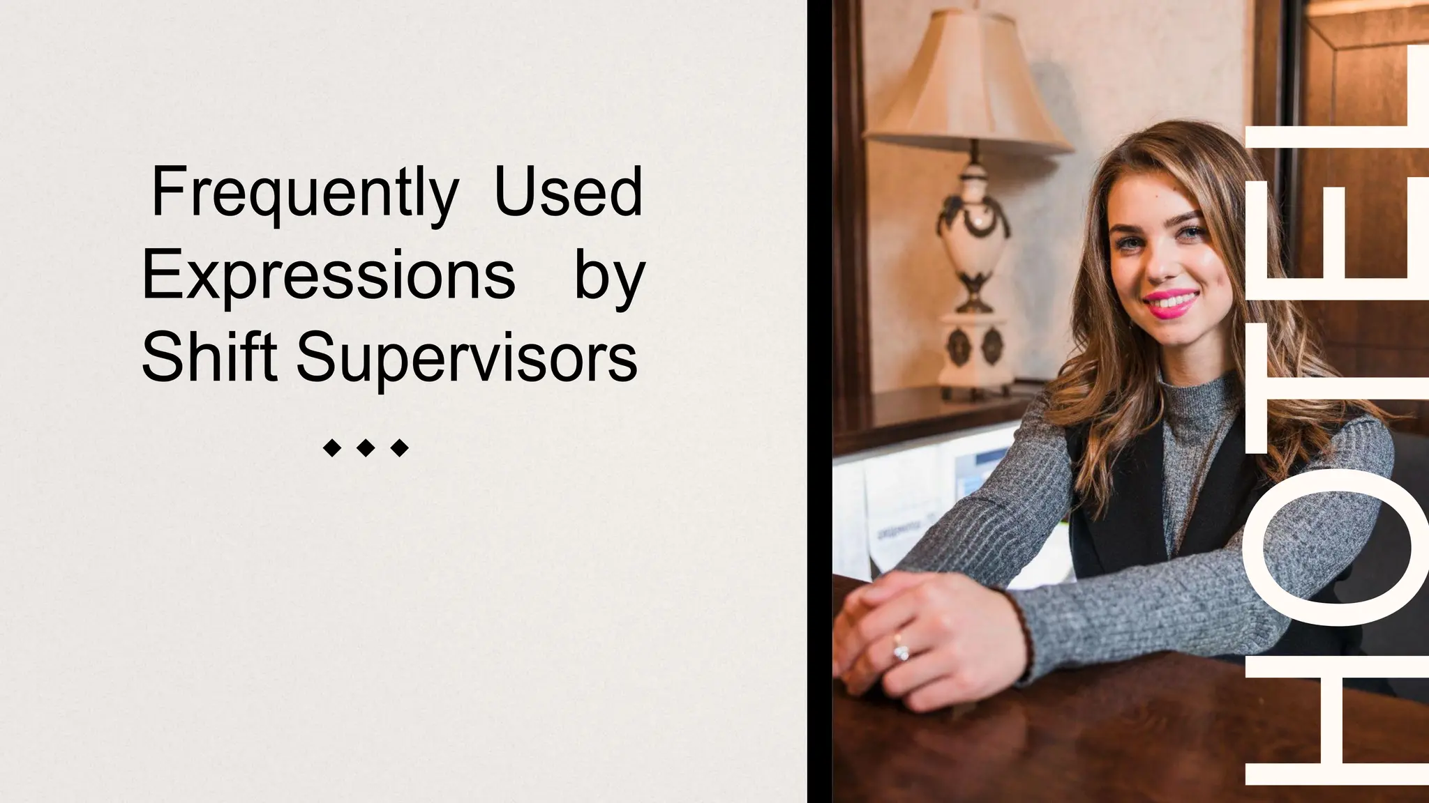 English for Hospitality: Elevating front desk communication | PDF