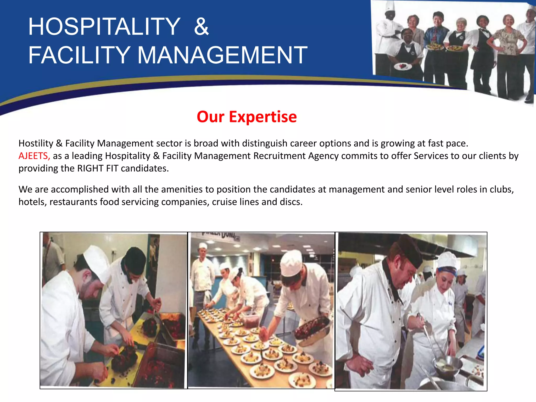 Hospitality & facility management | PPTX