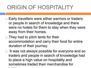Hospitality industry | PPTX