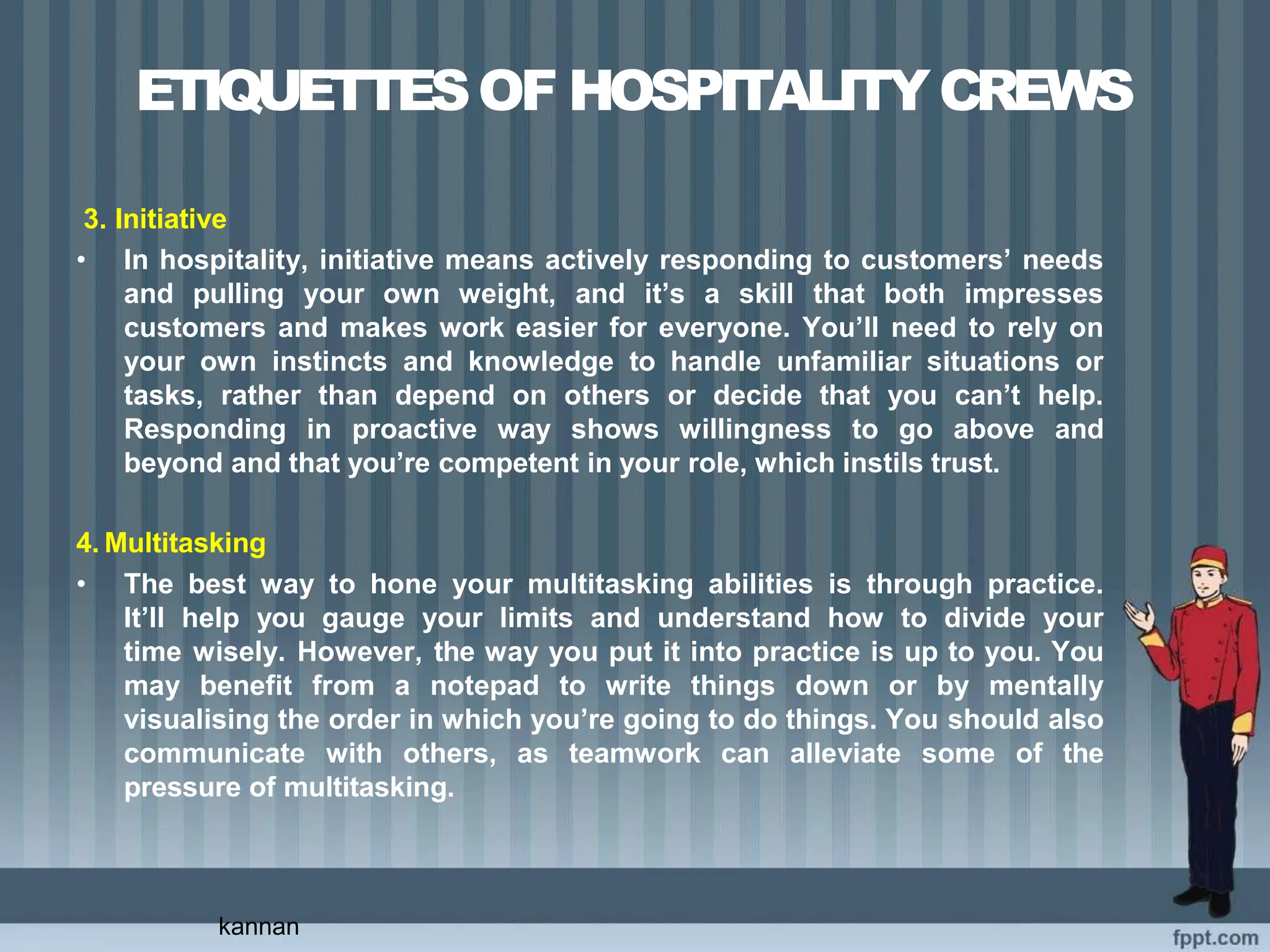 the hotel management introduction information is added | PPTX