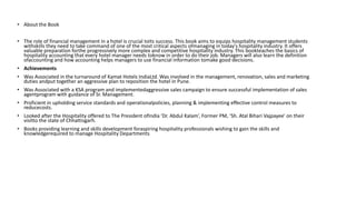 Hospitality industry accounting & fundamentals | PPTX