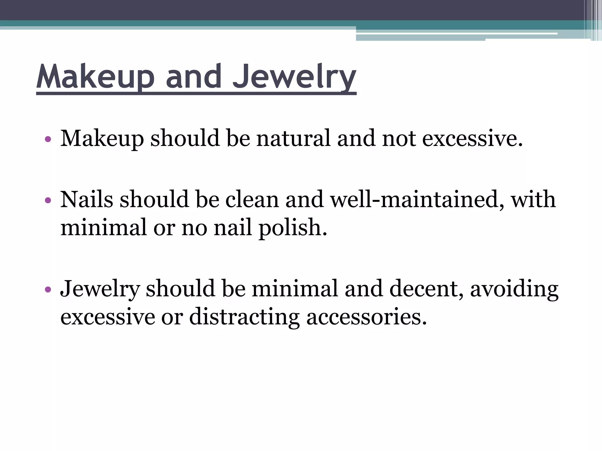 HOSPITALITY INDUSTRY GROOMING STANDARDS.pptx