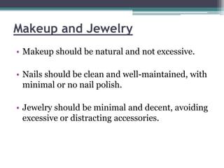 HOSPITALITY INDUSTRY GROOMING STANDARDS.pptx