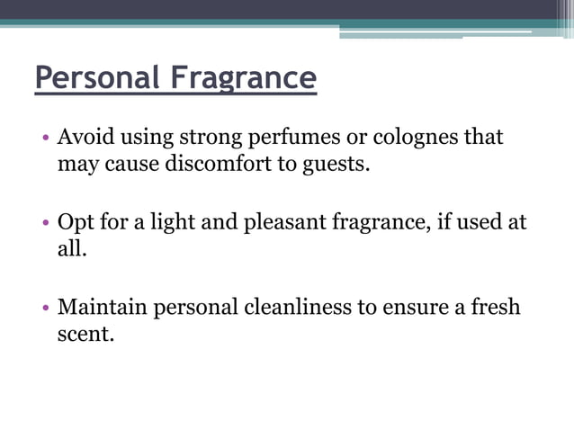 HOSPITALITY INDUSTRY GROOMING STANDARDS.pptx | Hair Care | Beauty