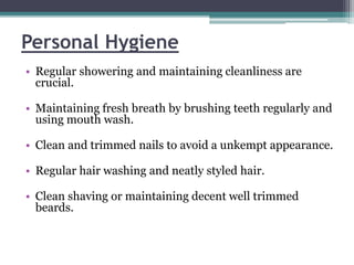 HOSPITALITY INDUSTRY GROOMING STANDARDS.pptx