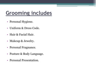 HOSPITALITY INDUSTRY GROOMING STANDARDS.pptx